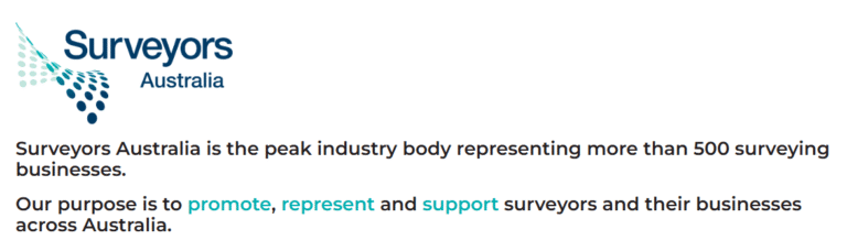 From Surveyors Australia – GeoAUS – a forum for exGCA members